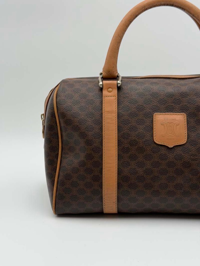 Celine Macadam Canvas Boston Bag - Get Your Designer Bag