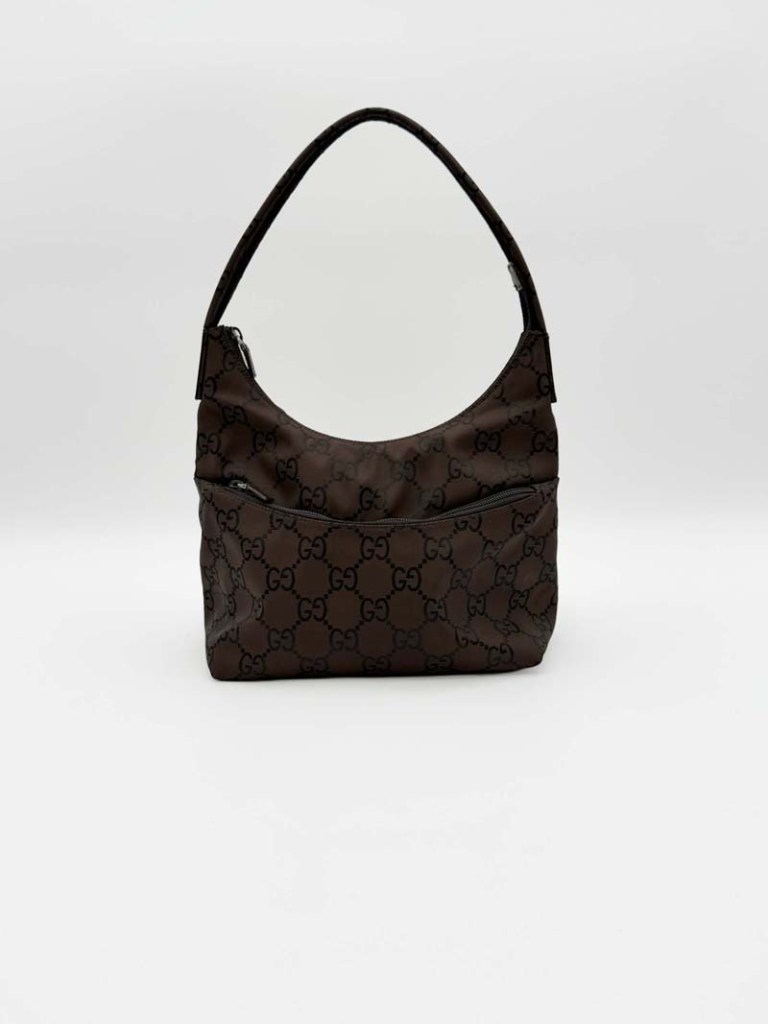 Gucci GG Nylon Shoulder Bag - Get Your Designer Bag