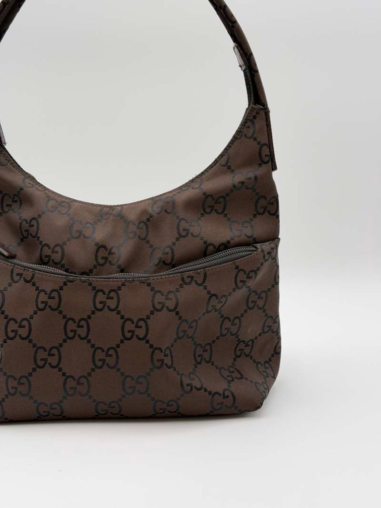 Gucci GG Nylon Shoulder Bag - Get Your Designer Bag